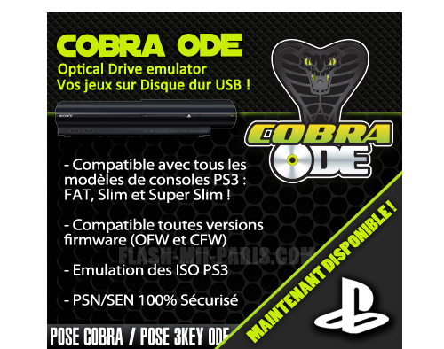 FLASH-Mii.com Downgrade et Jailbreak SONY PS3 Playstation 3 ...